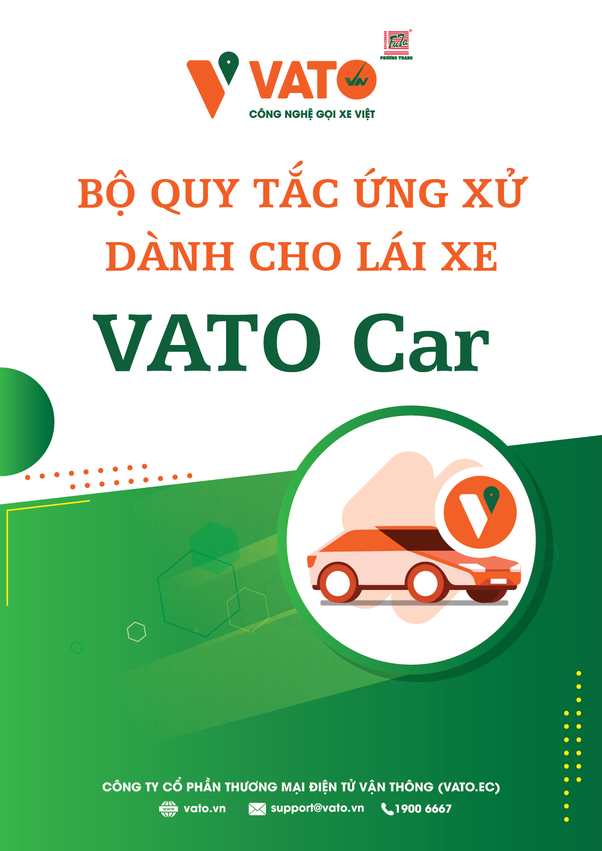 [ VATO CAR ] CẬP NHẬT BỘ QUY ĐỊNH SỬ DỤNG ỨNG DỤNG VATO - VATO